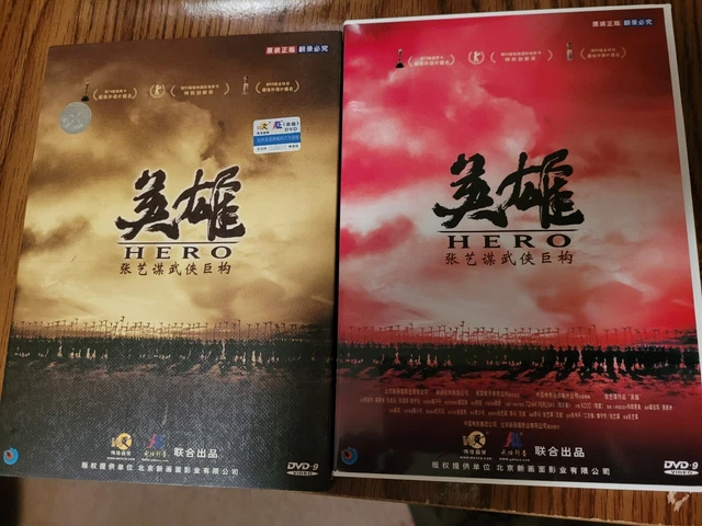 DVD HERO JET Li Donnie Yen Maggie Cheung Tony Leung Zhang Ziyi Hong Kong Con Slip EUR 9,14 ...
