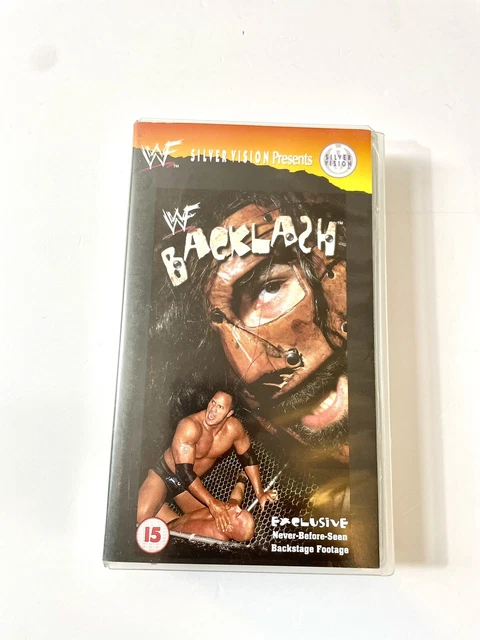 WWE WWF BACKLASH 1999 Vhs Wrestling Video Vintage In Your House 28 £6. ...