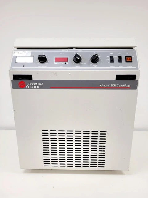 BECKMAN COULTER ALLEGRA-6KR centrifuga da banco con ricambi/riparazioni ...