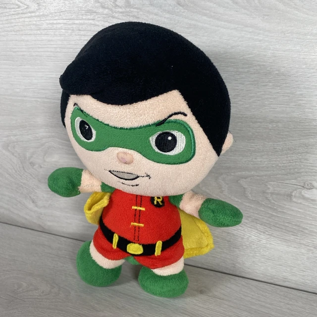 WARNER BROS LITTLE Mates Robin 10" Plush Soft Toy Marvel Superheroes £6 ...