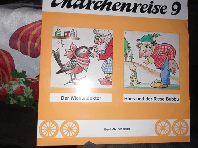 MÄRCHENREISE 9, DER Wichteldoktor, Hans und der Riese Bubbu, 12" Vinyl ...