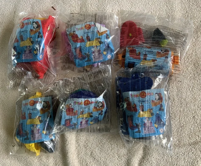 Mcdonalds Happy Meal Disneyland Paris 2003 Toys Complete Set Of 6 In