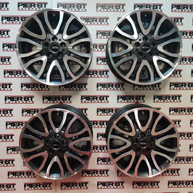 4 CERCHI IN lega originali MINI F55 F56 F57 7J x 18 ET 54 6884892 ...