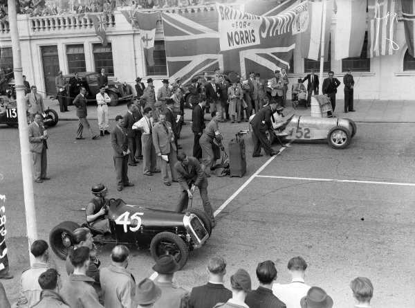 KEN JARVIS 45 Austin Special 1946 Motor Racing Old Photo $10.00 ...