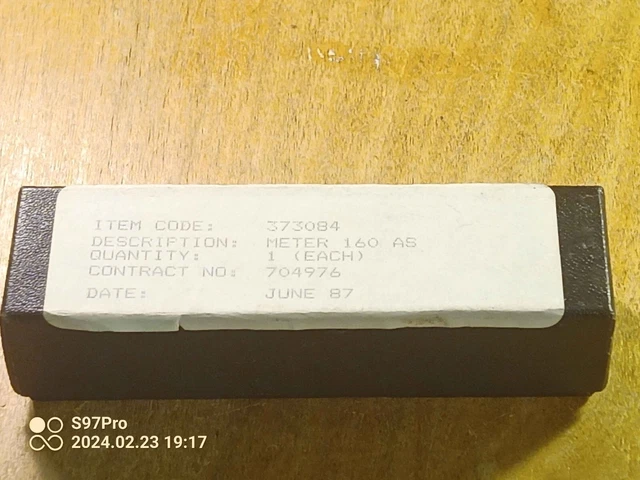 GPO STROWGER SUBSCRIBERS METER 150-AS (New Old Stock, Boxed) £8.95 - PicClick UK