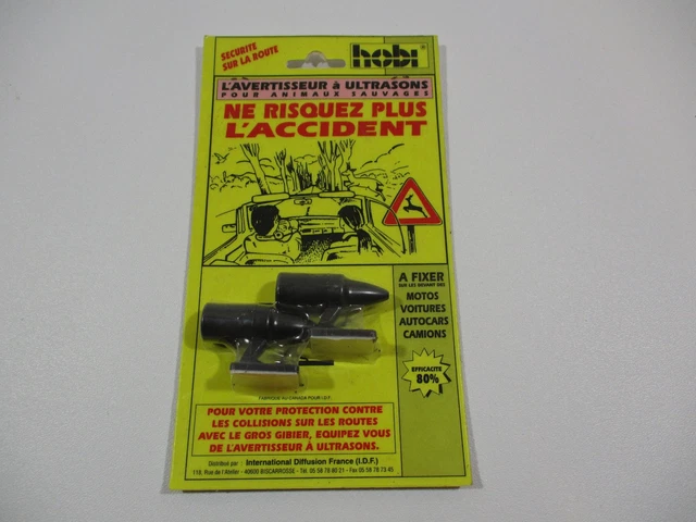 VINTAGE ULTRASONIC DEER Warning Whistles 2 Pack NOS French $56.07 - PicClick CA