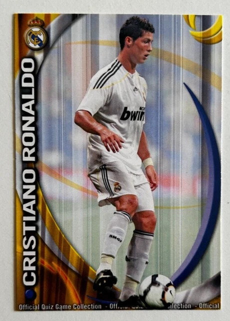CRISTIANO RONALDO REAL Madrid Mundicromo Quiz Game Liga Cards 2010 2011 ...
