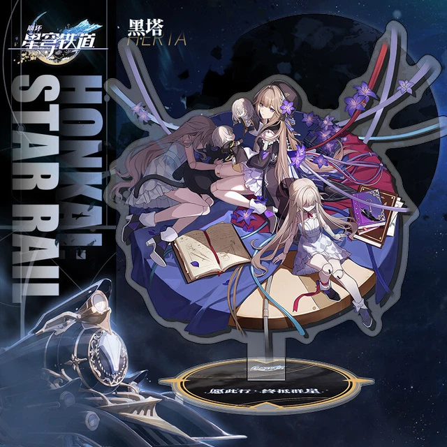 HONKAI: STAR RAIL Cosplay Stand Figure Double-sided Decor Acrylic Anime ...