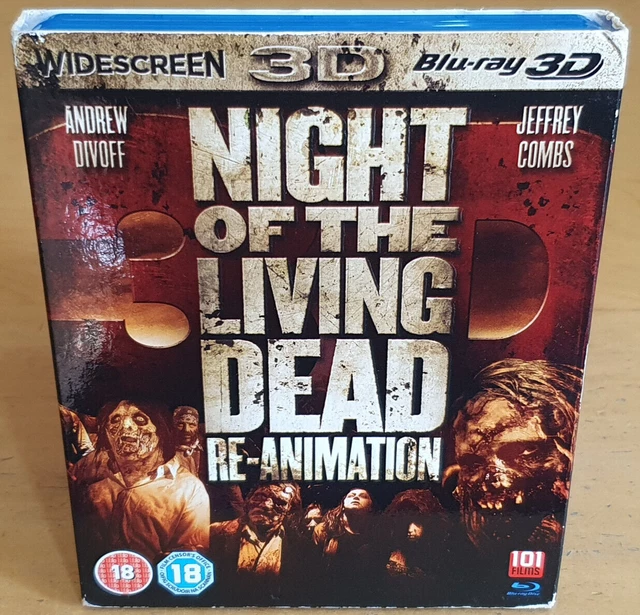 NIGHT OF THE Living Dead Re-Animation 3D Blu-Ray PAL £7.99 - PicClick UK