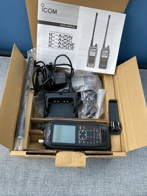 ICOM IC- A25CE Pro / Transceiver V.good Condition. Little Used. 25Khz ...