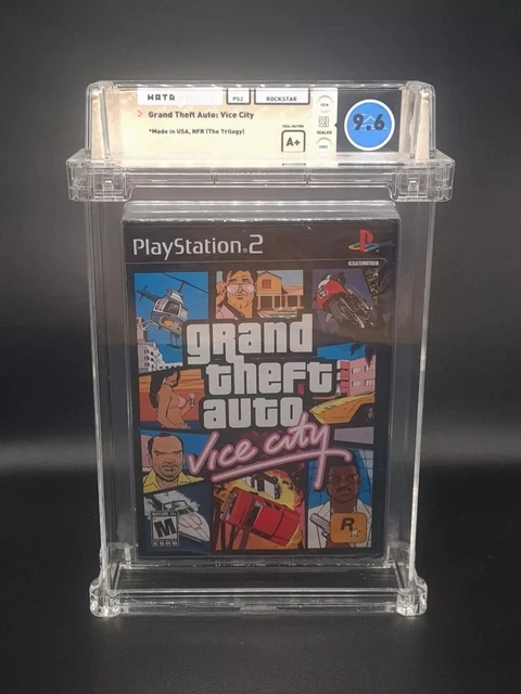 GRAND THEFT AUTO Vice City; GTA; PS 2 WATA 9.6 A+ (US-Version) EUR 199 ...