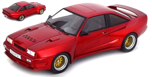OPEL MANTA B Mattig breit Umbau Tuning 1:18 Rot met. - MCG18424 - Neu ...
