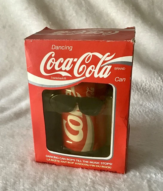 DANCING COCA-COLA/COKE CAN in Original Box with Sound Sensor (Vintage ...