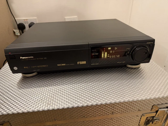 PANASONIC NV-FS88B SVHS Video Cassette Recorder Player.no Remote £200. ...