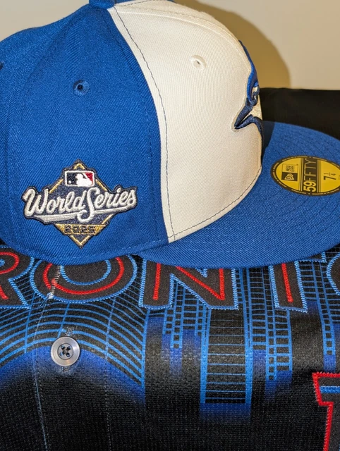 *READ* SZ7 1/4 Toronto Blue Jays 2025 World Series white panel 59fifty ...
