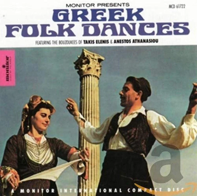 TAKIS & ANESTOS Athanasiou Elenis Greek Folk Dances (CD) EUR 21,29 ...