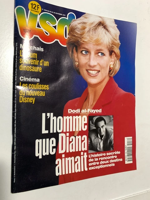 VSD DU 20/11/1997; Dodi Al-Fayed; l'homme que Diana aimait/ Disney les ...