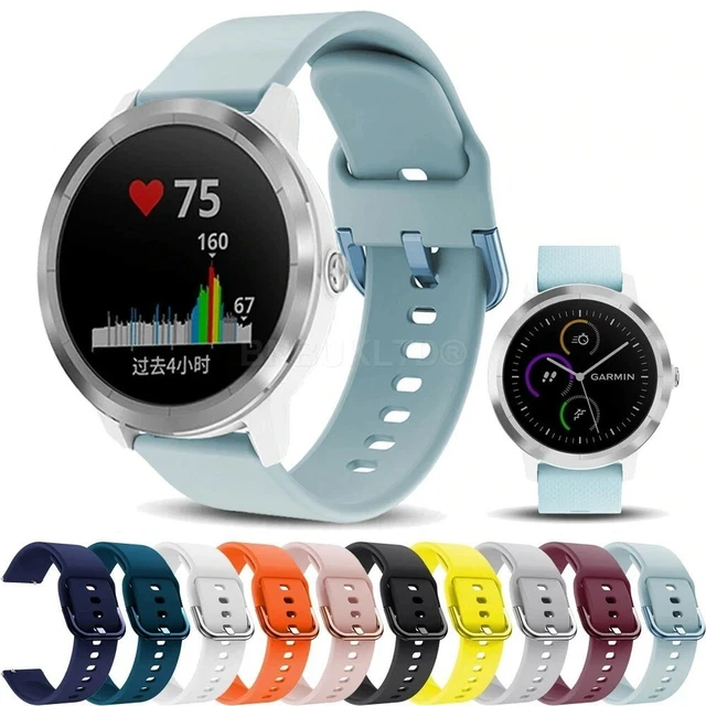 PER GARMIN VIVOACTIVE 3/Music Silicone Fitness Polso Fascia Cinturino Orologio EUR 6,05 ...