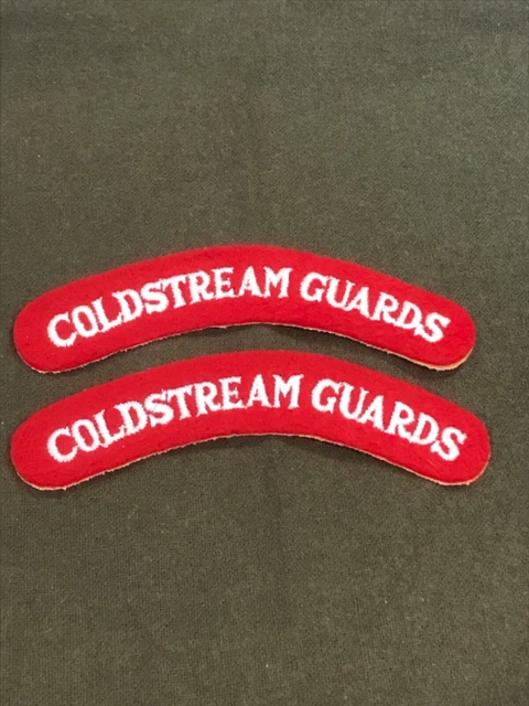 ORIGINAL POST WW2 Coldstream Guards British Army Shoulder Titles £9.00 ...