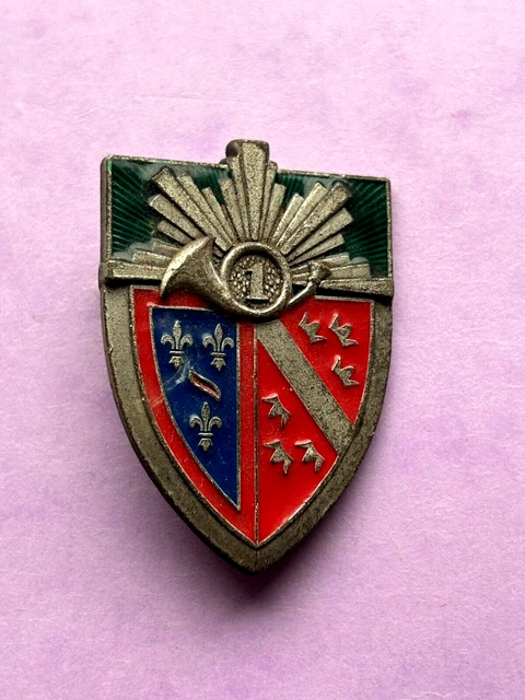 #2372# INSIGNE MILITAIRE 1° Régiment de Chasseurs/ Arthus Bertrand/ Atlas EUR 7,00 - PicClick FR
