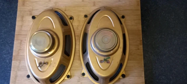 LOEWE OPTA LAUTSPRECHER 2 Stück Röhrenradio Tube Radio 28,5 x 17,5cm ...