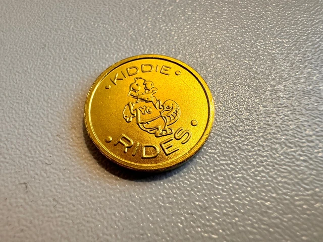 KIDDIE RIDES TECNOTRON Dedem gettone, moneta da collezione, ottimo ...