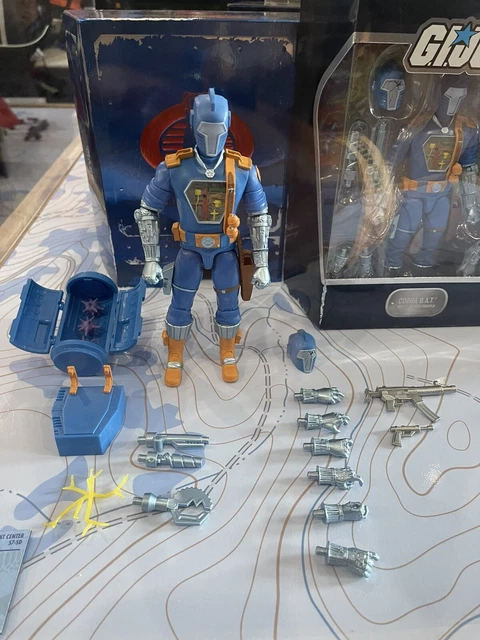 SDCC 2022 EXCLUSIVE GI Joe Ultimates Cobra B.A.T. Comic Version Super 7 ...