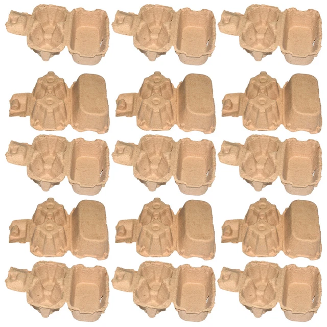 25 PCS CARTON D'œufs Naturel Cartons D'oeufs Vide Réfrigérateur EUR 14 ...