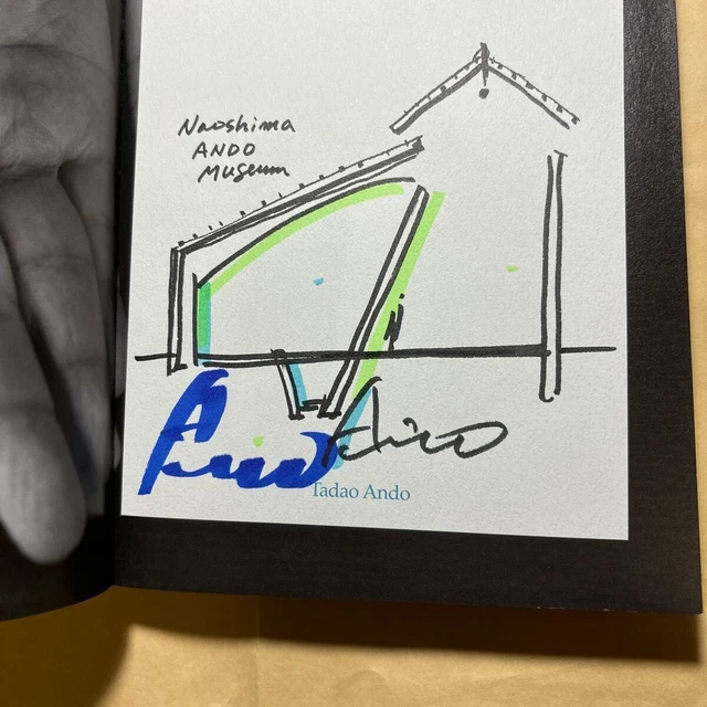 SIGNED BOOK TADAO Ando And Their Memories With Address £61.46 - PicClick UK