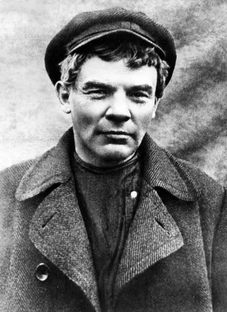 RUSSIAN REVOLUTIONARY LENIN during his exile Finland Finland 1917 Old ...