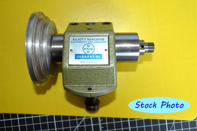 EMCO UNIMAT SL/DB LATHE HEADSTOCK *Free PDF Parts List *No Quibble 14 ...