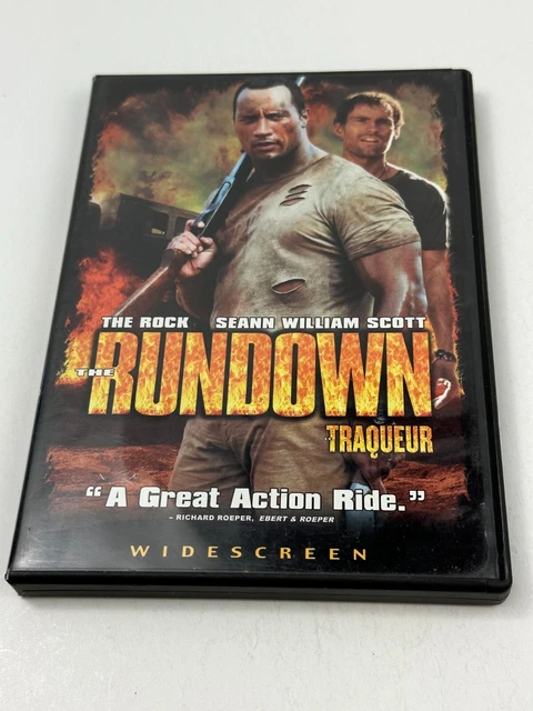 THE RUNDOWN (DVD, 2004, Widescreen Edition) The Rock, Sean, William ...