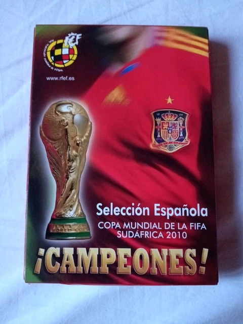 SET COMPLETO RFRF Nuevo España 2010 Campeónes Del Mundo Postales ...