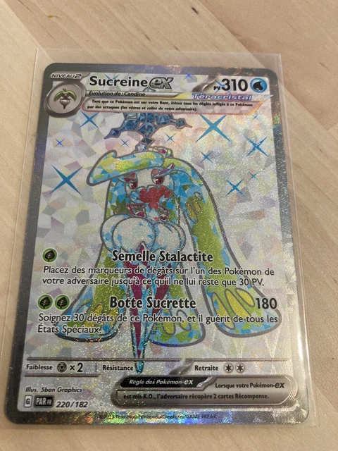 CARTE POKÉMON SUCREINE Ex 220/182 EUR 15,00 - PicClick FR