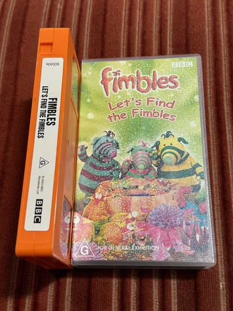 FIMBLES - LET'S Find The Fimbles - Rare Vhs Tape (Vgc/Nm) Abc For Kids ...