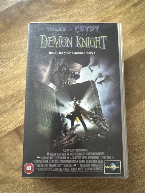 TALES FROM THE Crypt: Demon Knight VHS Big Box Sample UK Ultra RARE £99 ...