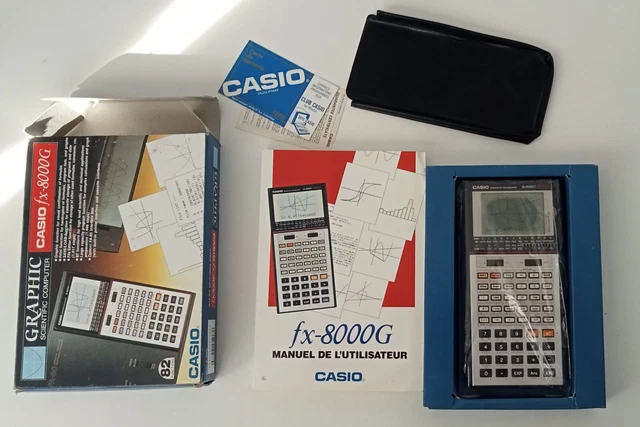 HS. CALCULATRICE SCIENTIFIQUE Computer CASIO fx-8000G En Boîte EUR 50 ...