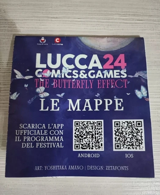 LUCCA COMICS AND Games 2024 Mappa Nuova EUR 19,90 - PicClick IT