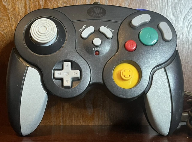 HIP GEAR NINTENDO GameCube Controller Black (no C-stick Pad) $10.50 ...