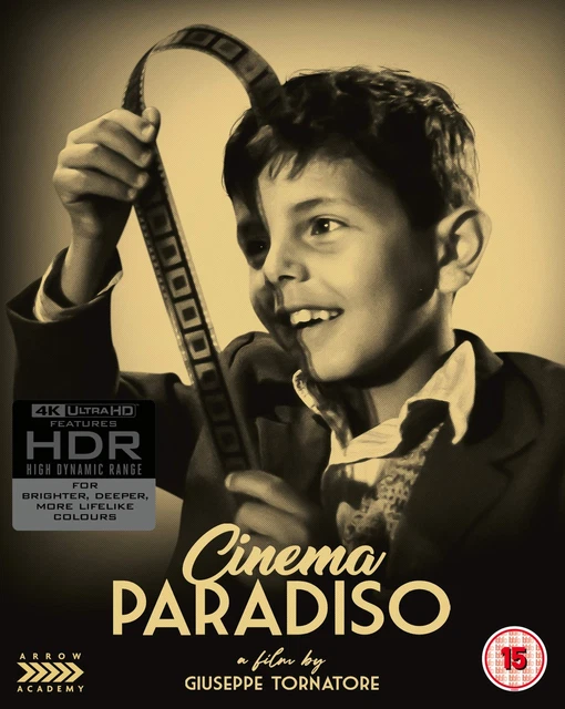 CINEMA PARADISO (4K UHD Blu-ray) Philippe Noiret Enzo Cannavale ...
