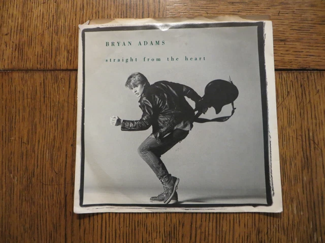BRYAN ADAMS - Straight From The Heart - 1983 - A&M AM-2536 7" singolo ...