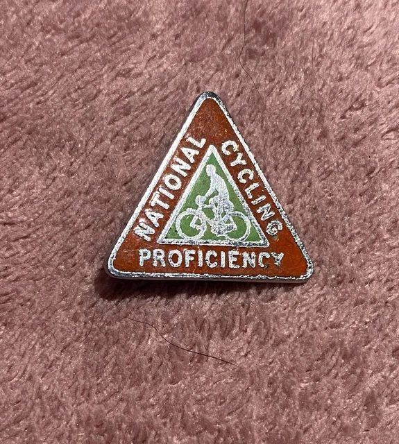 VINTAGE NATIONAL CYCLING Proficiency Badge Early 70s Pinches £6.00 ...