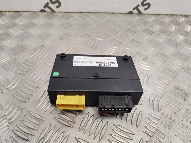 PEUGEOT 206CC CONVERTIBLE Roof ECU Control Module 1999-2006 9644337080 ...