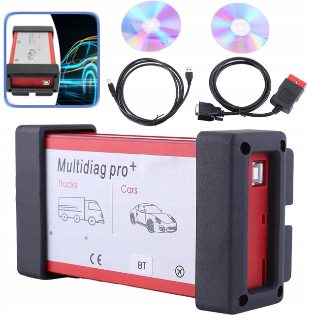 PROFI KFZ DIAGNOSEGERÄT Scanner mit Bluetooth Scanner Multidiag Pro+ ...