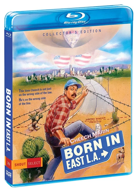 BORN IN EAST L.A. (Blu-ray) Cheech Marin Daniel Stern Paul Rodriguez ...