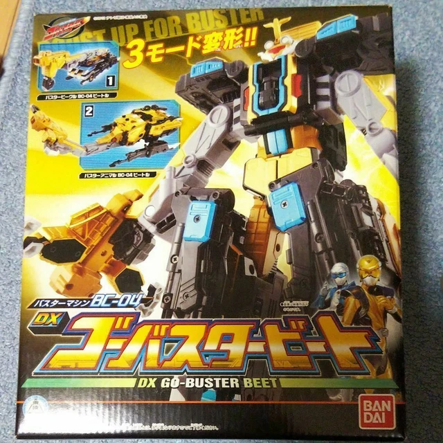 POWER RANGERS BEAST Morphers Gobusters DX Wrecker Megazord Go-Buster ...