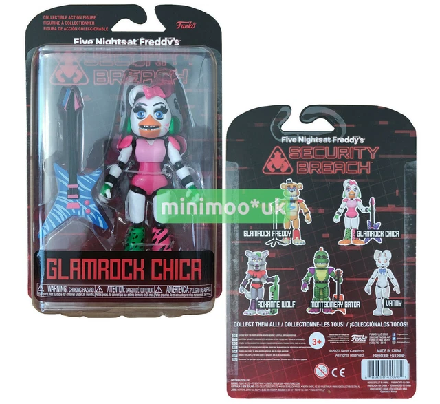 FIVE NIGHTS AT Freddy's Security Breach GLAMROCK CHICA Funko FNAF ...