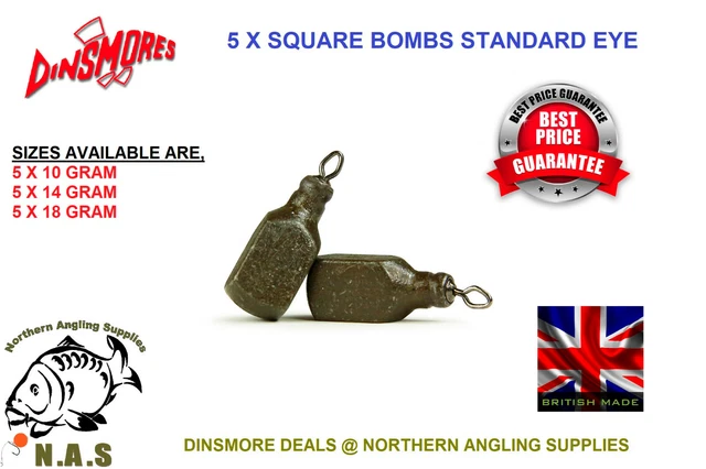 SETS OF 5 Dinsmores Non Toxic Square Bombs,Carp,Match,Commercial ...