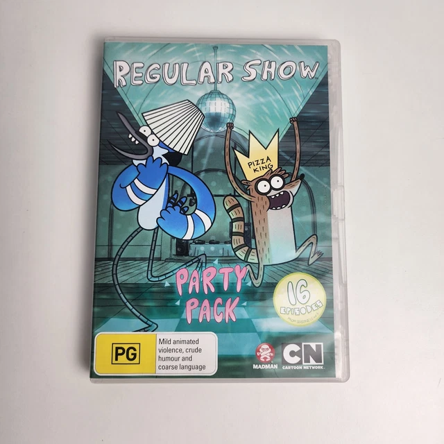 REGULAR SHOW PARTY Pack 16 Episodes DVD Animation Region 4 £6.20 - PicClick UK