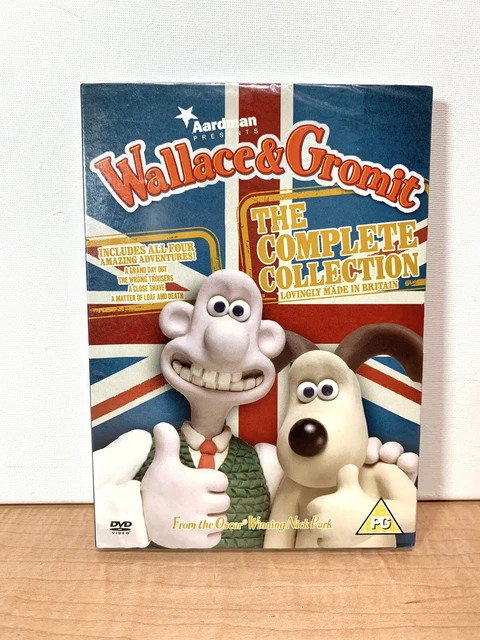 WALLACE & GROMIT The Complete Collection DVD Region 2 PAL New Sealed £3 ...